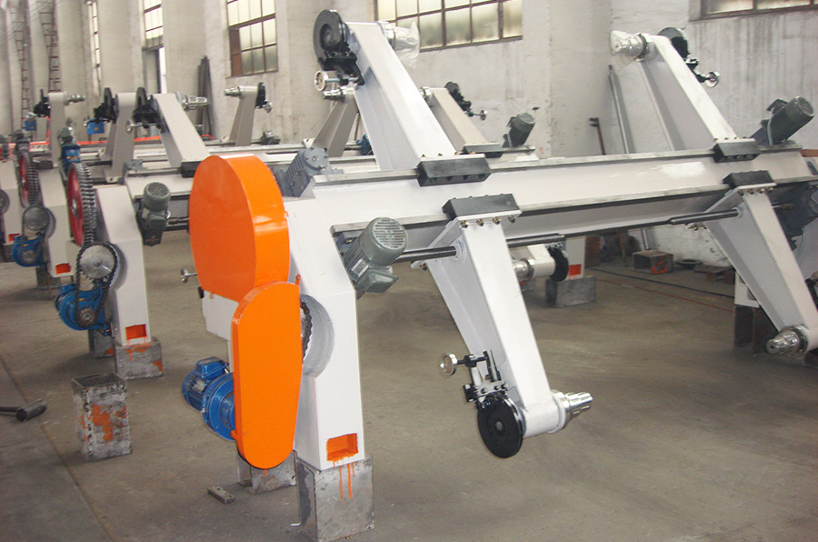 ZJ-F Series Electric Shaftless Mill Roll Stand – Cangzhou Yining Carton ...